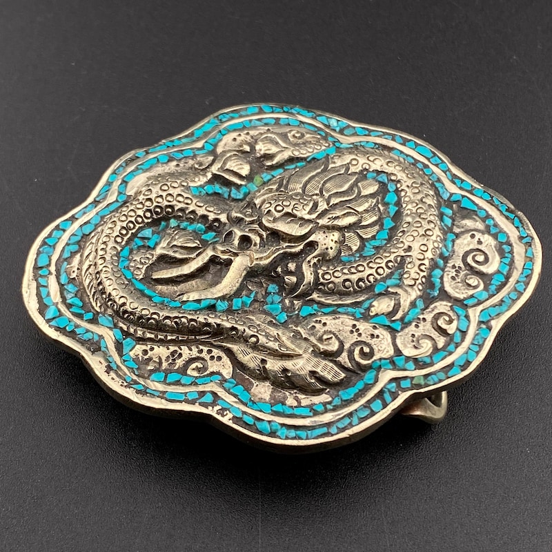 Turquoise Dragon Leather - Etsy