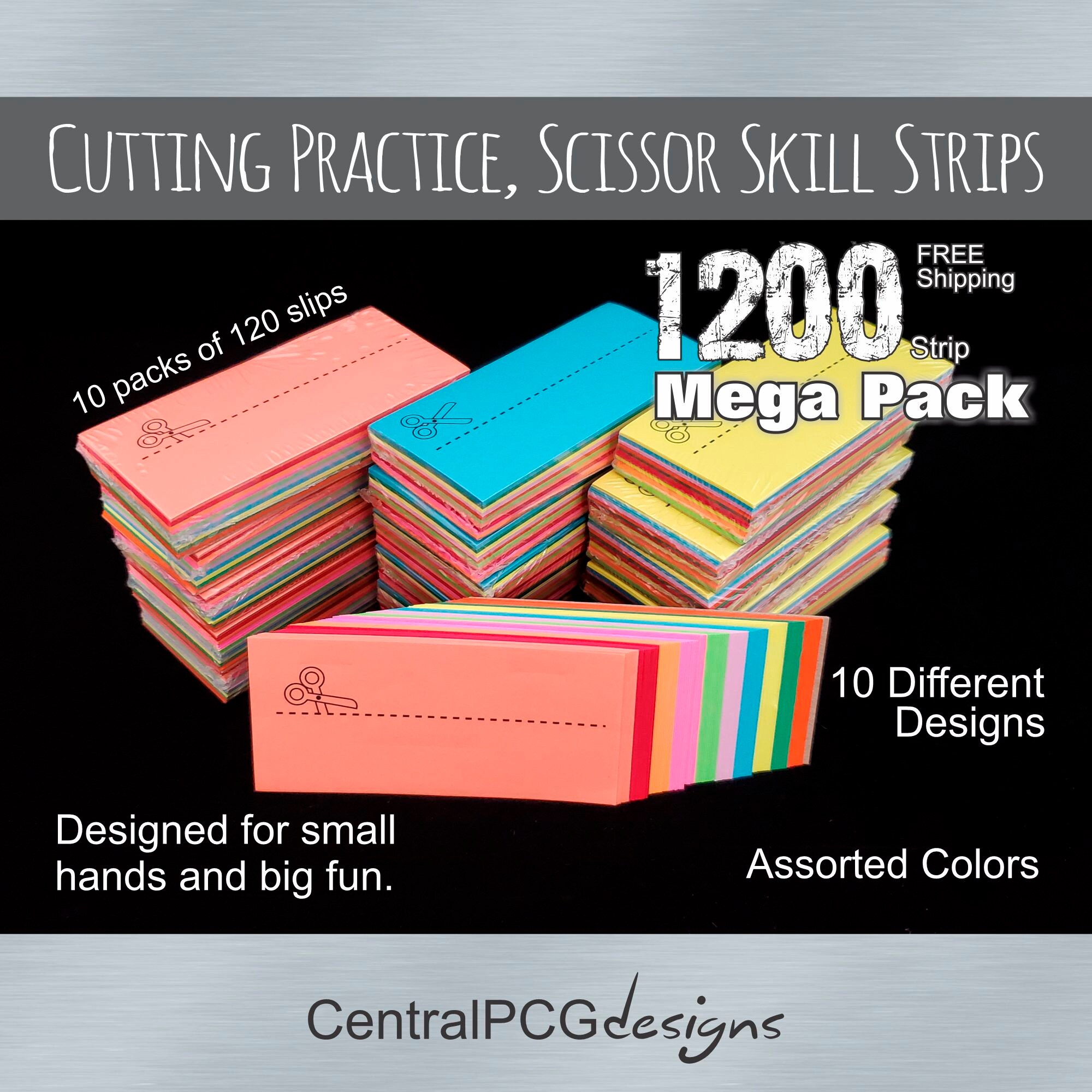 Preschool Cutting Practice, Scissor Skills, Scissor Strips ...