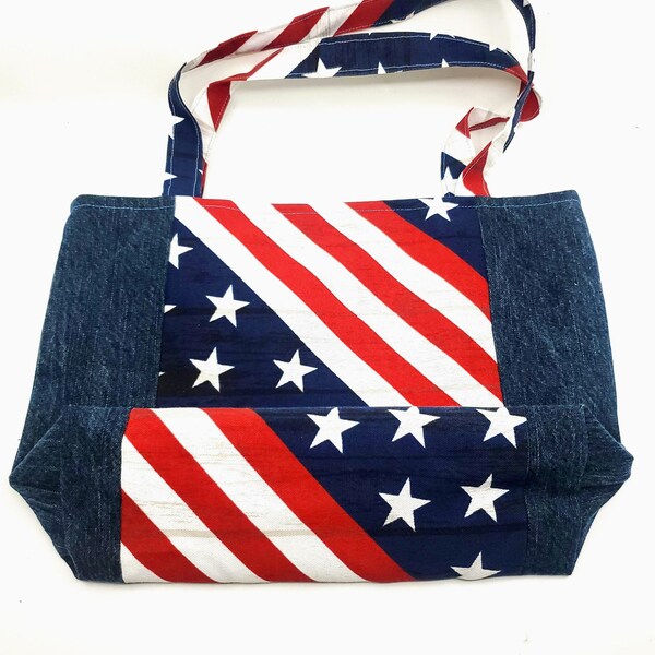 Patriotic Tote Bag - Etsy