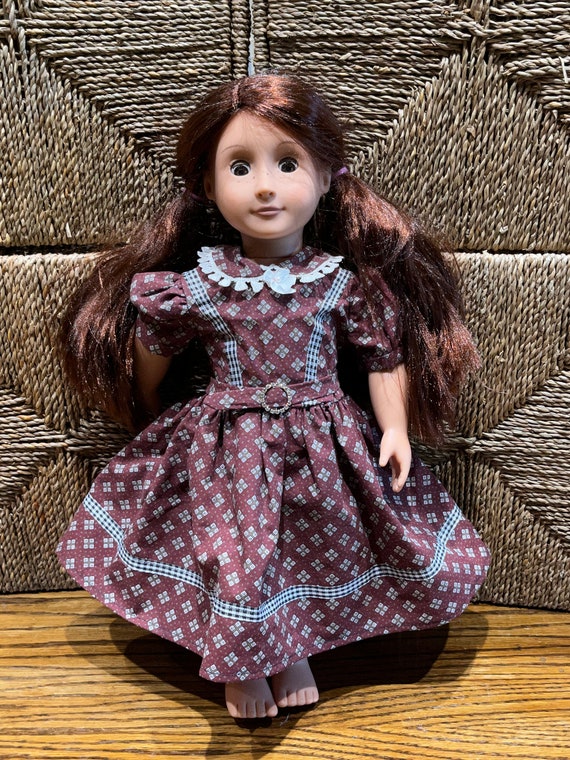 Old Fashioned Jacket Bonnet Dress and Pants for an 18 Inch - Etsy