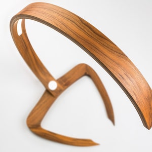 Wooden Table Lamp Unique Lamp Modern Lighting Led Light Office Lamp - Etsy