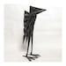 Unique Forged Sculpture 'raven' in Geometric Style Metal Art Work ...