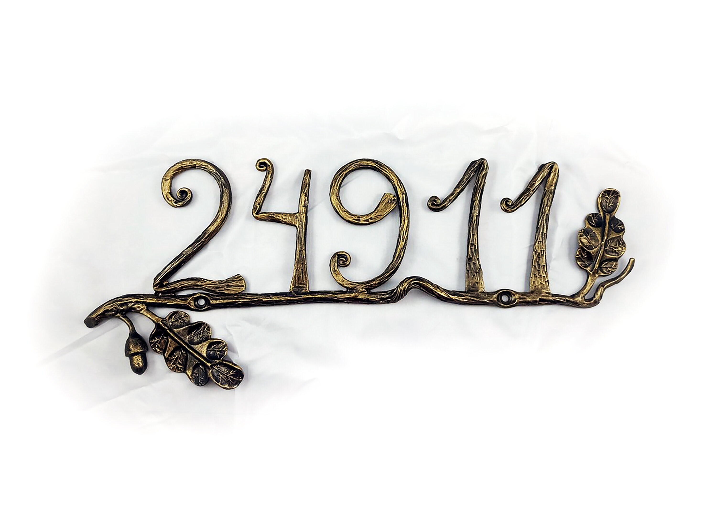 Personalized House Number Plaque Custom Rustic House Number - Etsy UK