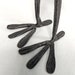 Unique Forged Sculpture 'raven' in Geometric Style Metal Art Work ...