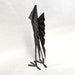 Unique Forged Sculpture 'raven' in Geometric Style Metal Art Work ...