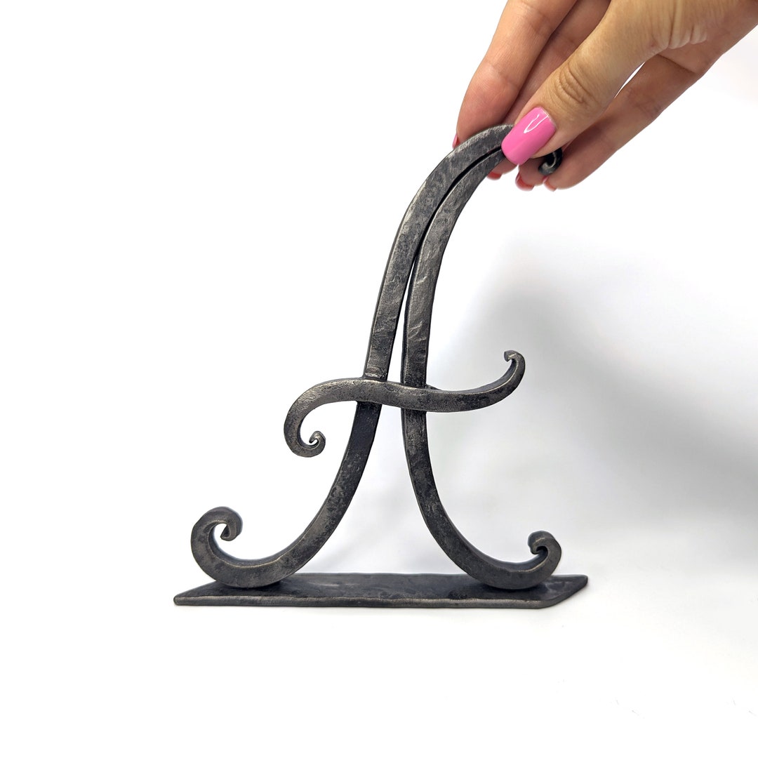 Iron Letter A, Family Name Letter, Family Name Letters, Custom Gifts ...