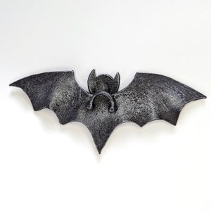The Bat, Halloween Home Decoration, Iron Bat, Hand Forged Metal Wall ...