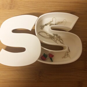 Fillable Letter Box, Initial Jewellery Box - Etsy