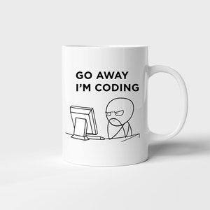 Programmers While Coding Mug Novelty Gift Printed Tea Coffee Ceramic ...