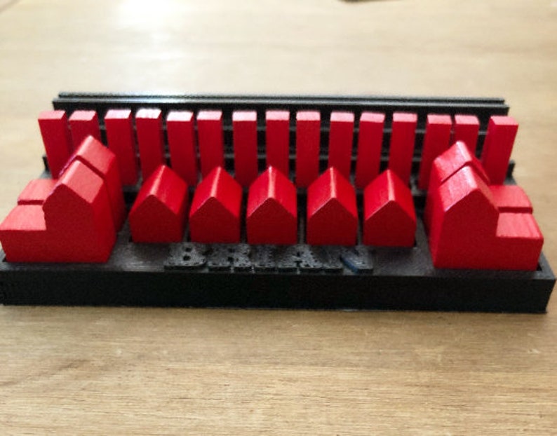 Personalised Board Game Piece Holder / Resources holder / | Etsy