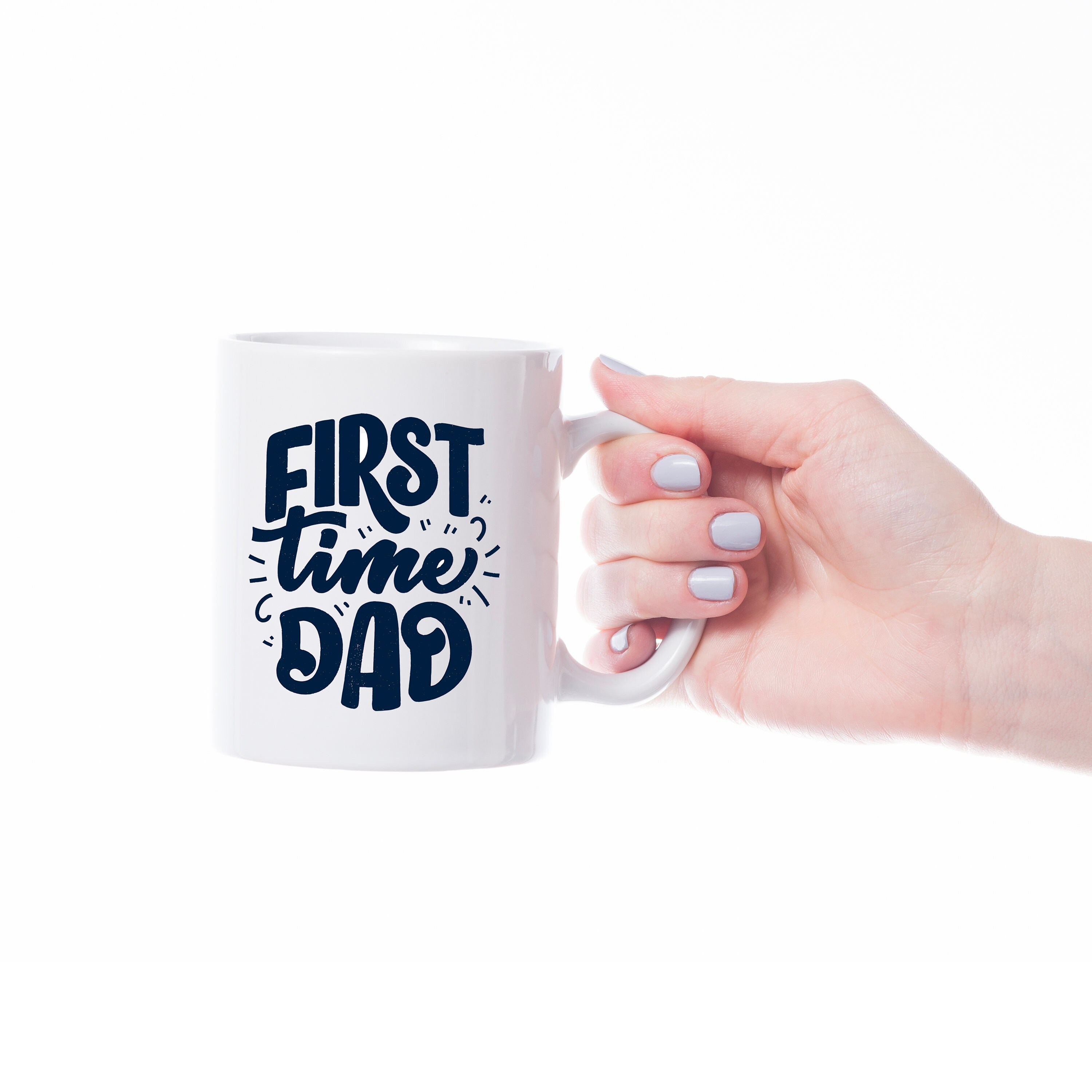 First time dad Novelty Gift Printed Tea Coffee Ceramic Mug | Etsy