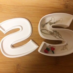 Fillable Letter Box, Initial Jewellery Box - Etsy