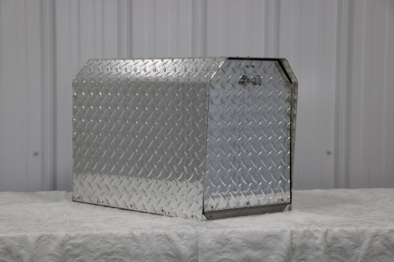 Heavy Duty Aluminum Diamond Plate 14 Gauge Mailbox Jumbo Size - Etsy