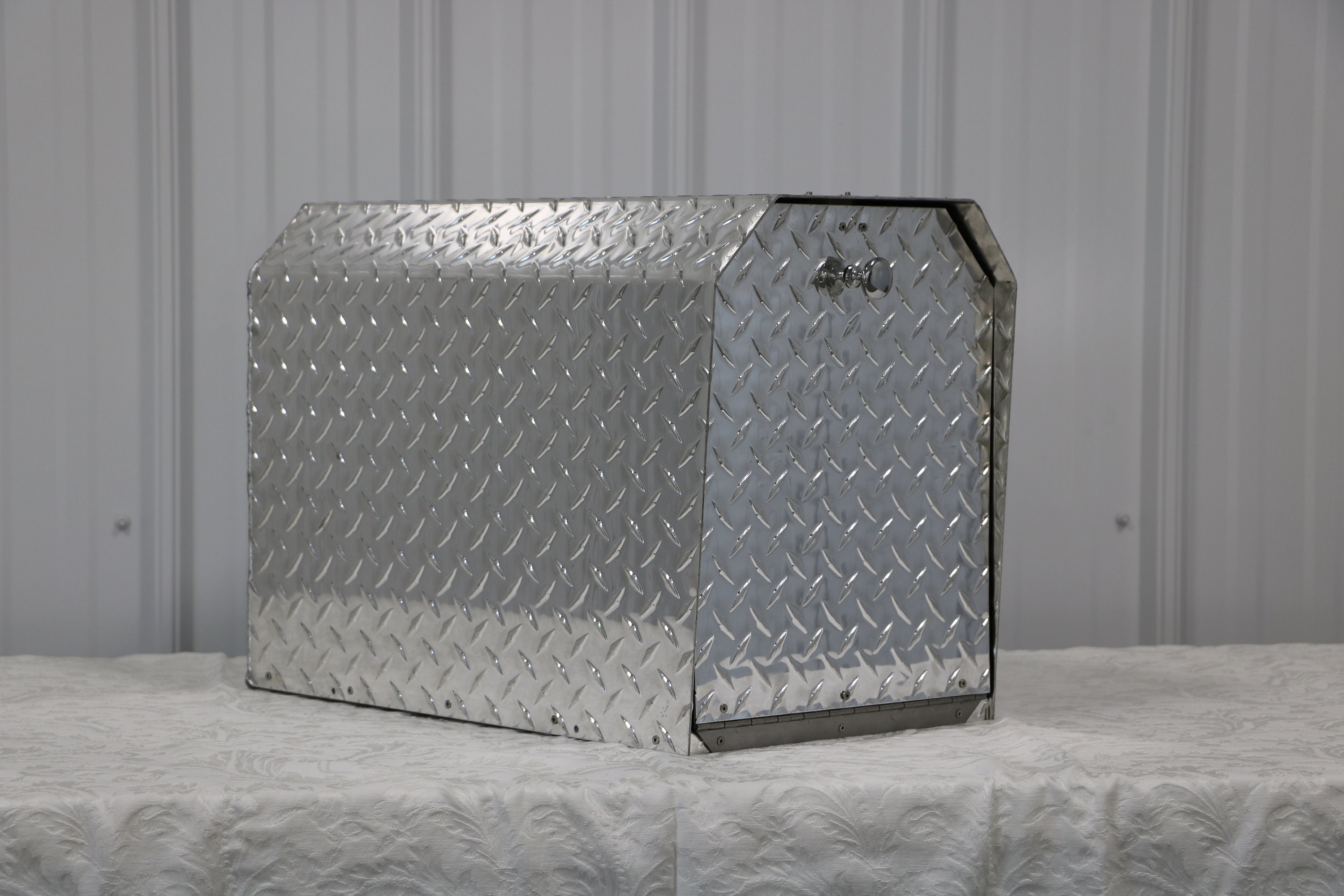 Heavy Duty Aluminum Diamond Plate 14 Gauge Mailbox Jumbo Size - Etsy
