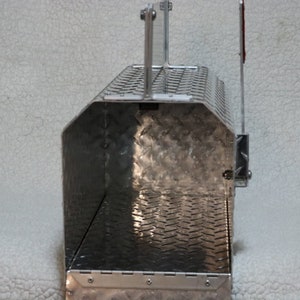 Heavy Duty Aluminum Diamond Plate 14 Gauge Mailbox Medium - Etsy