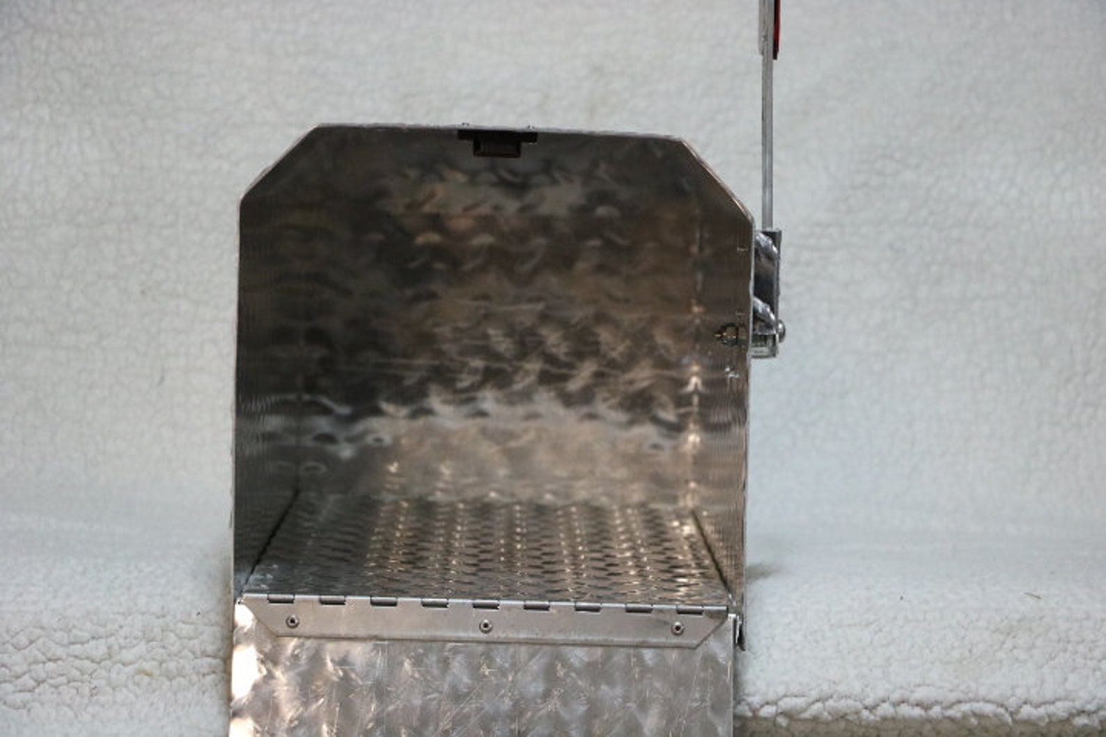 Heavy Duty Aluminum Diamond Plate 14 Gauge Mailbox Large Size - Etsy