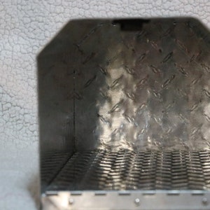 Heavy Duty Aluminum Diamond Plate 14 Gauge Mailbox Regular Size - Etsy