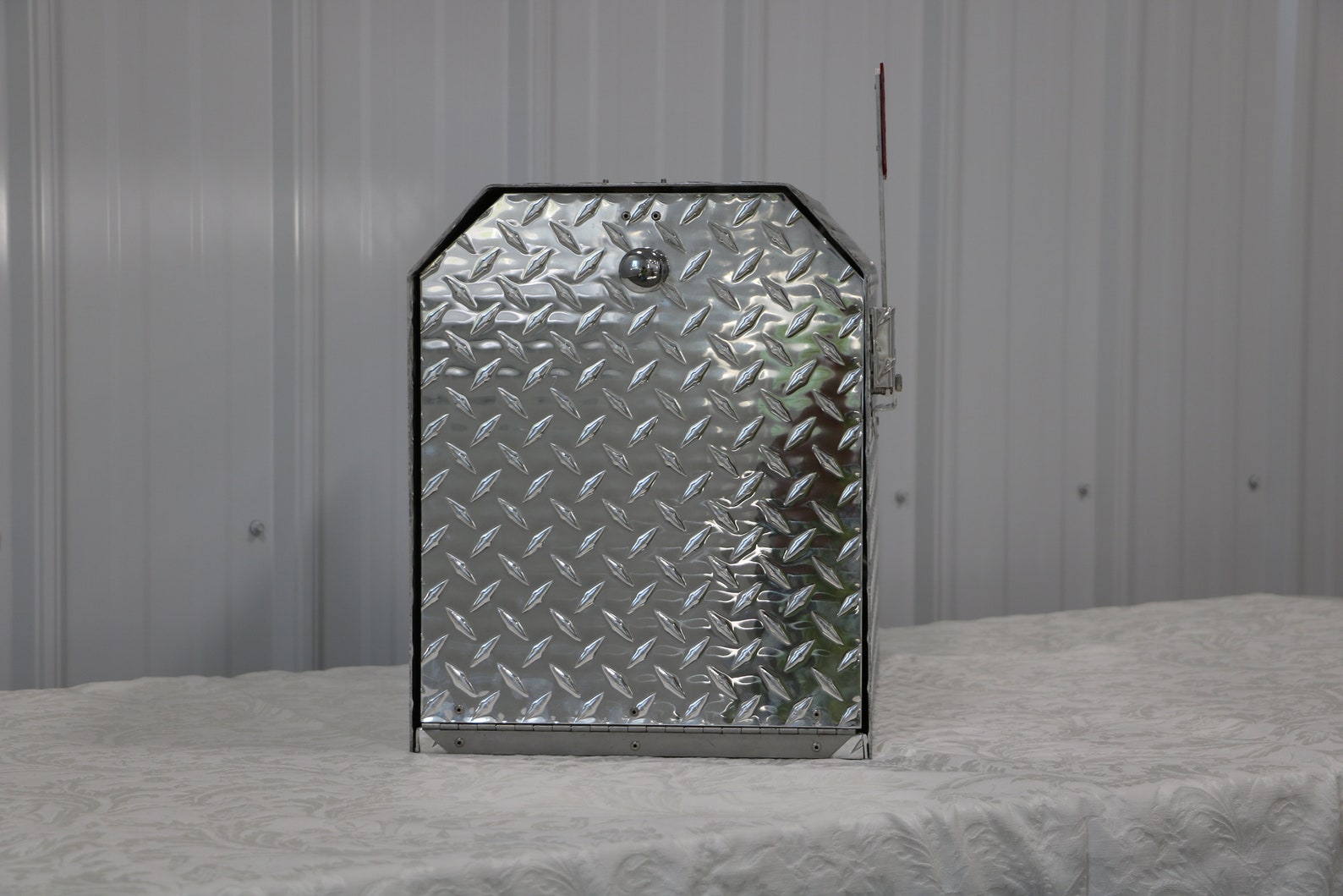 Heavy Duty Aluminum Diamond Plate 14 Gauge Mailbox Jumbo Size - Etsy