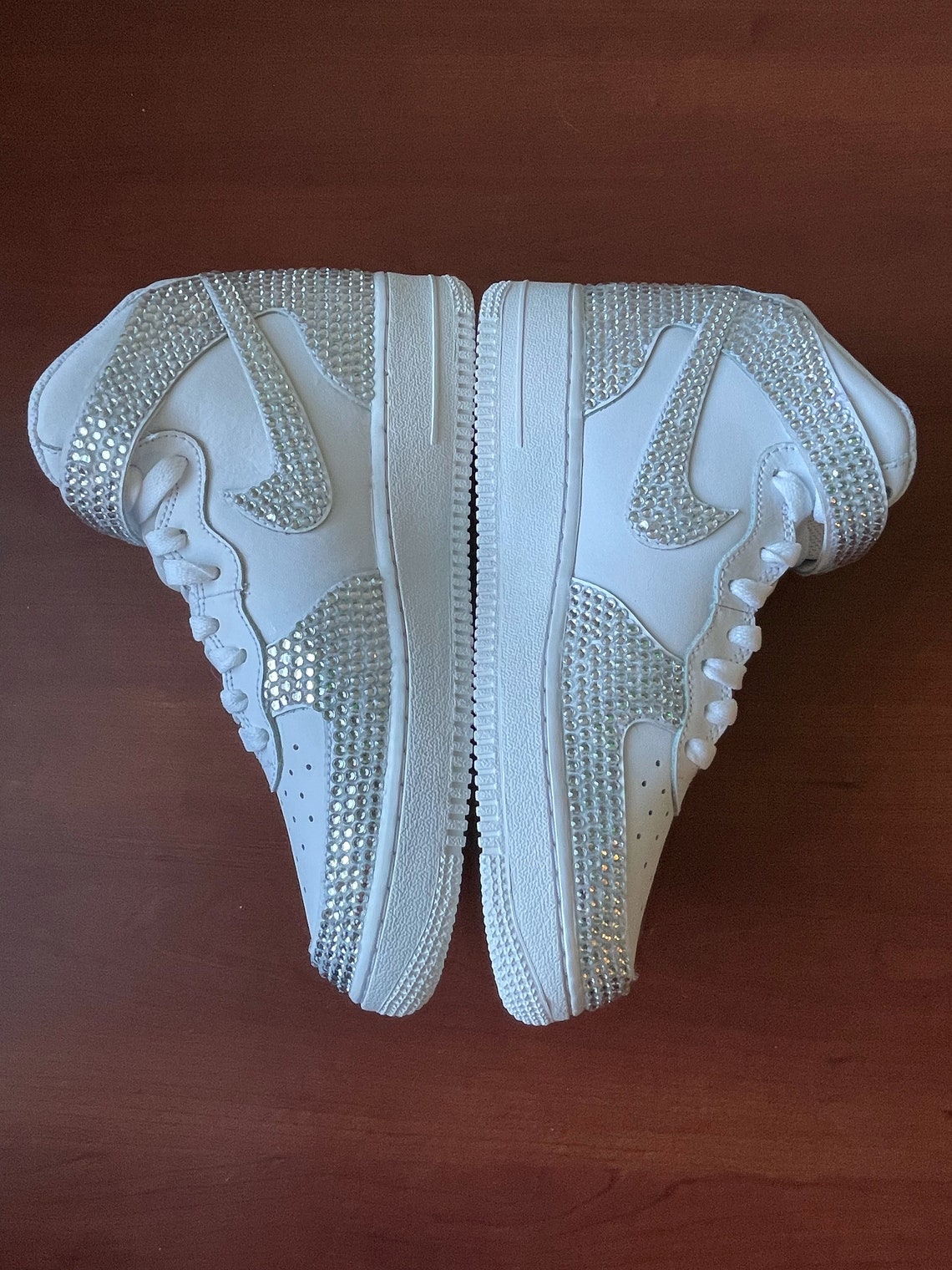 Custom Blinged Out Air Force 1 - Etsy