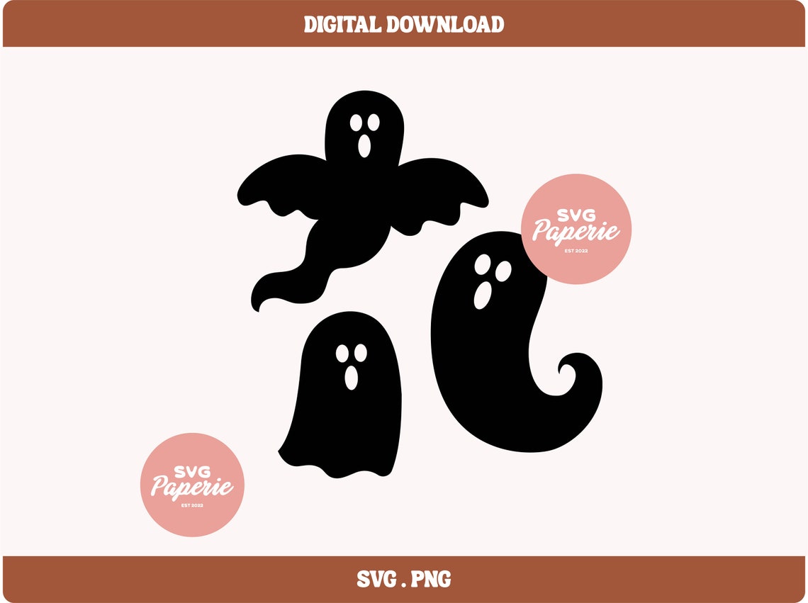 SVG - Halloween Ghosts Svg - Halloween Svg- Ghost Svg - Ghost Clip Art ...