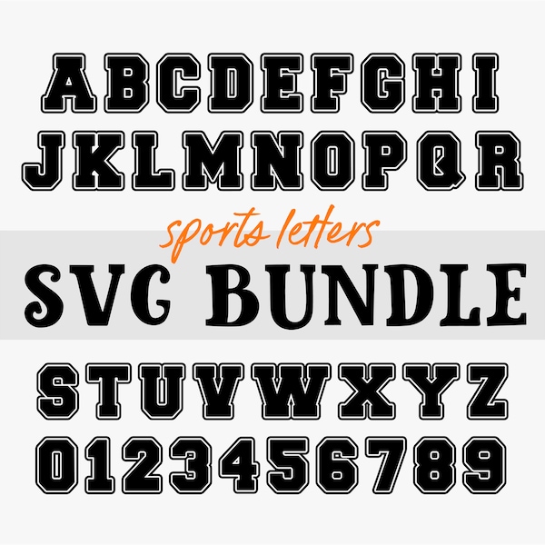 Sports Letters - Etsy