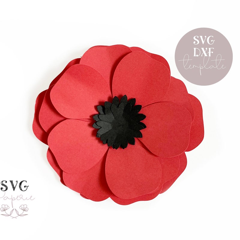 Clay Poppies Template - Etsy