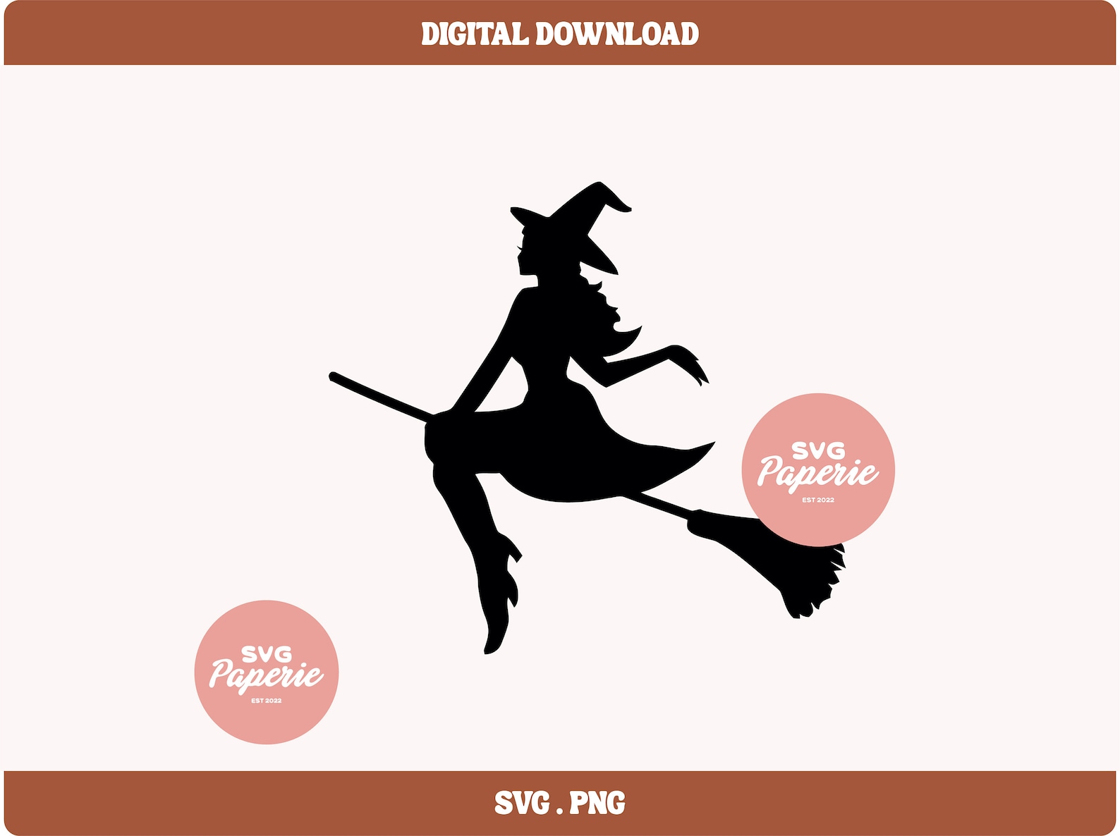 SVG - Flying Witch Svg - Halloween Svg- Witch Svg - Witch Clip Art Svg ...