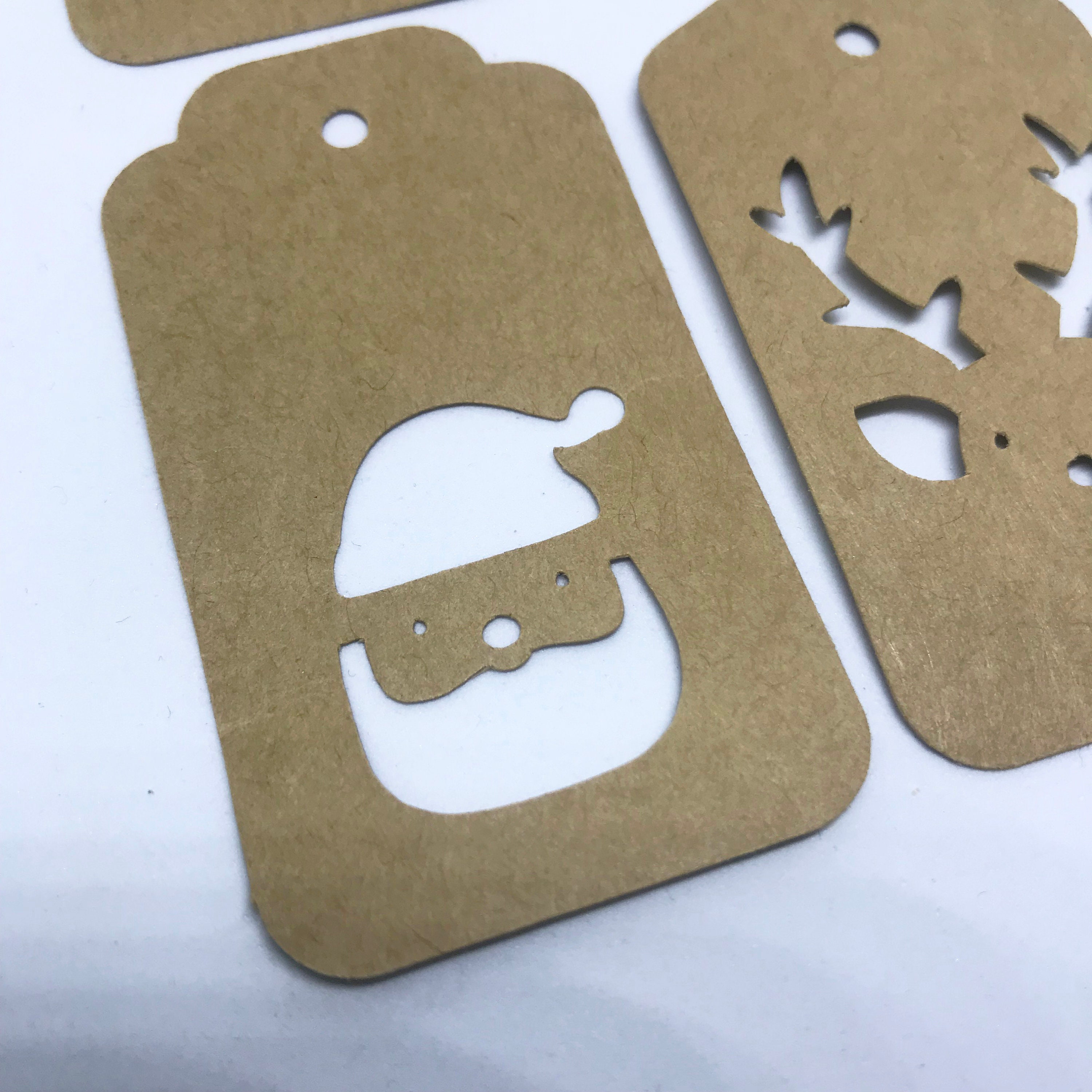 SVG DXF - Christmas Cut Out Tags Template, INSTANT Download, Cricut and ...