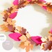 SVG/ DXF - 3D Fall/autumn Leaves Wreath, 3D Template, INSTANT Download ...