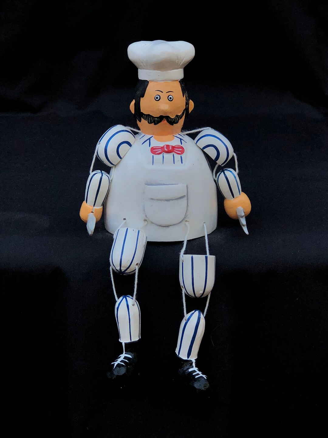 Chef- Hand Painted Collectable Figurine - Kitchen Art - Gift - Mom ...