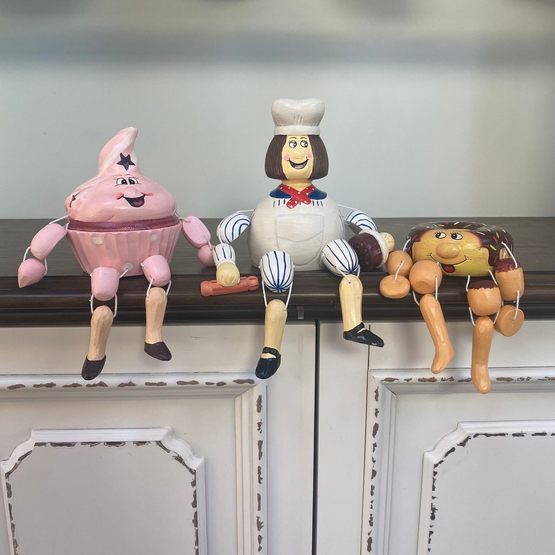 Baker Hand Painted Collectable Figurine Kitchen Art Gift - Etsy