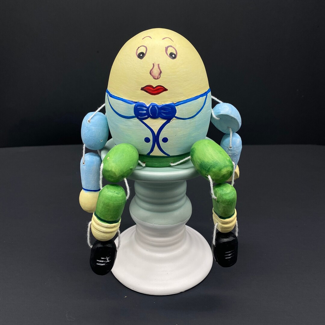Humpty Dumpty- Hand Painted Collectable Figurine - Kitchen Art ...