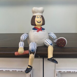 Baker- Hand Painted Collectable Figurine - Kitchen Art - Gift - Mom ...