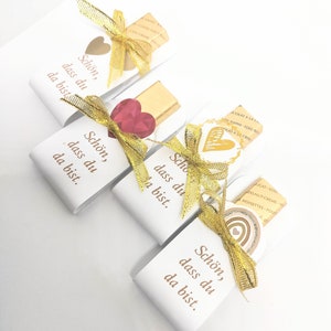 Gastgeschenk, Merci-Schokolade ,mit Personalisierung, mindestens 20 ...