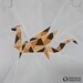 Origami Dragon Foundation Paper Piecing Pattern. Block Quilt Pattern. 2 ...
