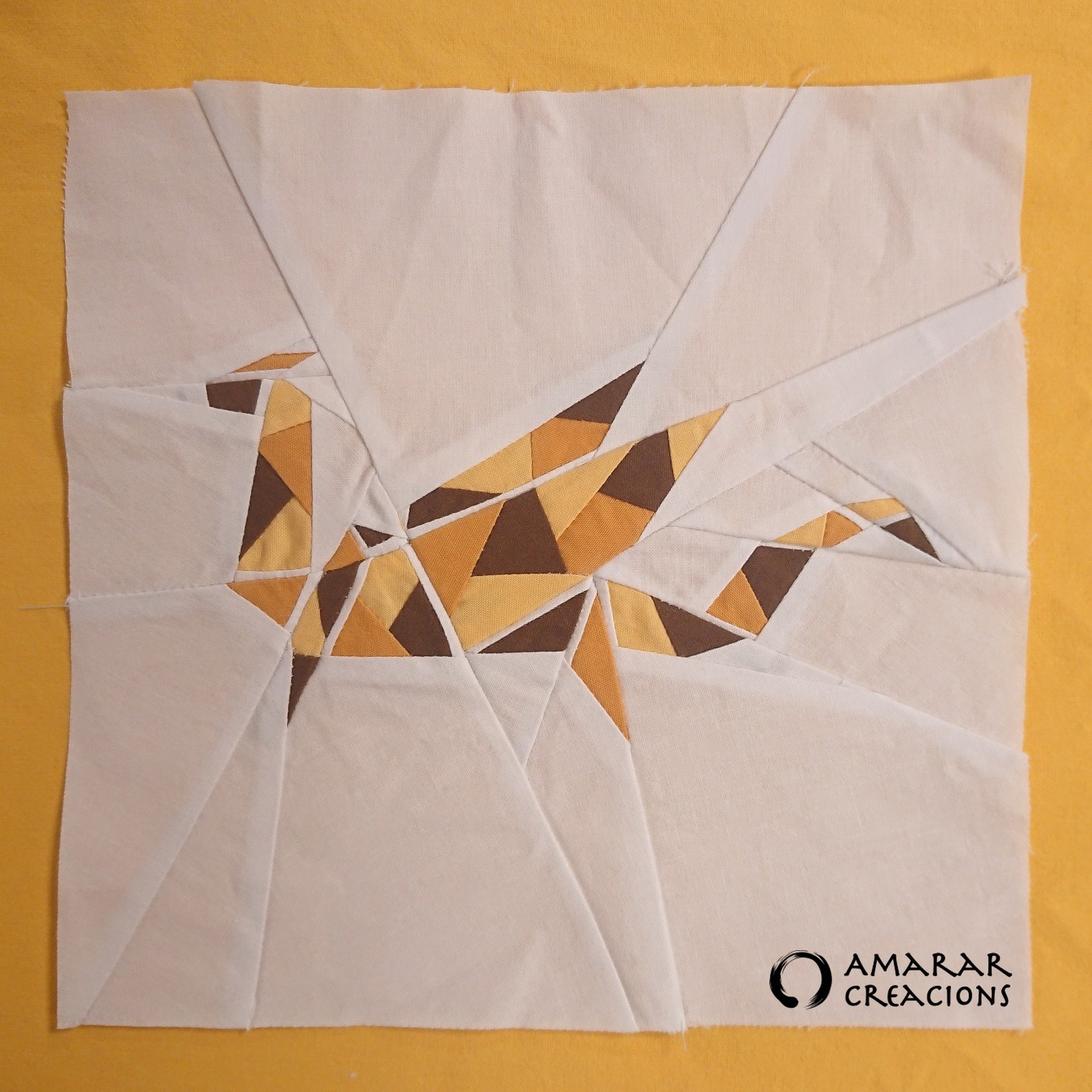 Origami Dragon Foundation Paper Piecing Pattern. Block Quilt Pattern. 2 ...