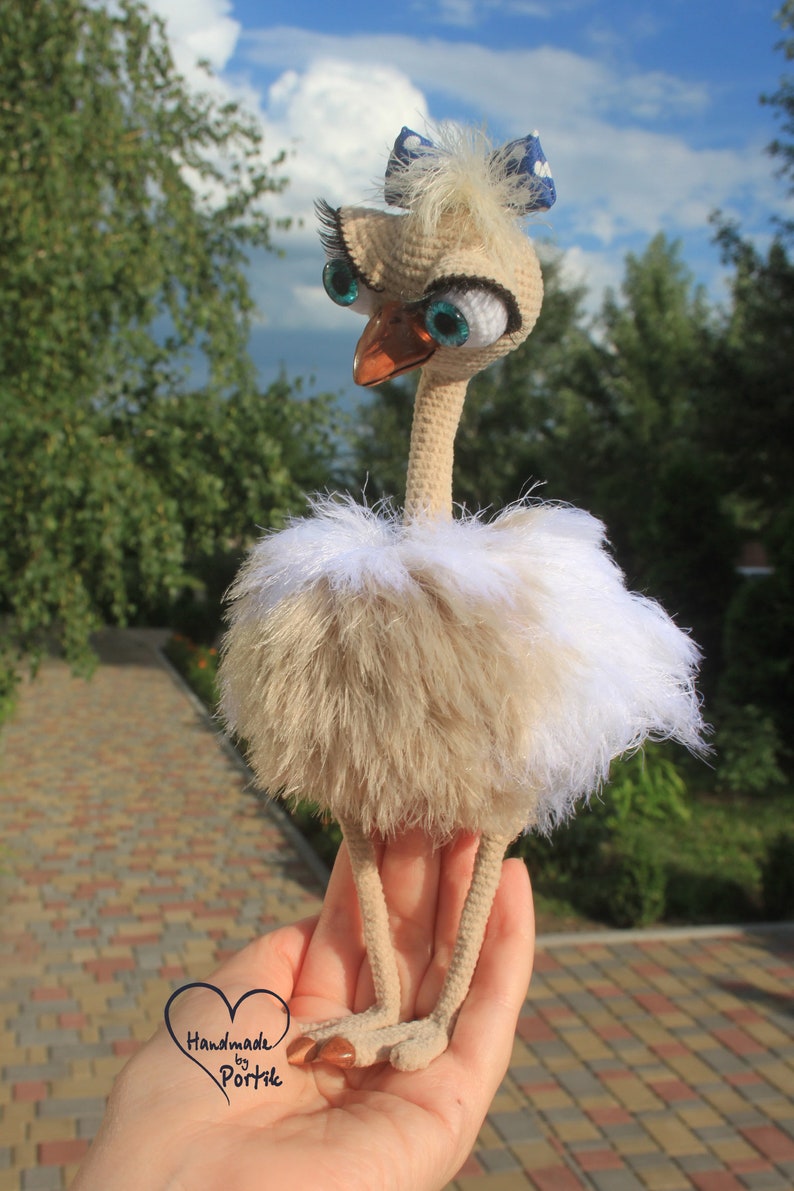 Ostrich Pattern Amigurumi Häkel Crochet Ostrich Tutorial Funny | Etsy