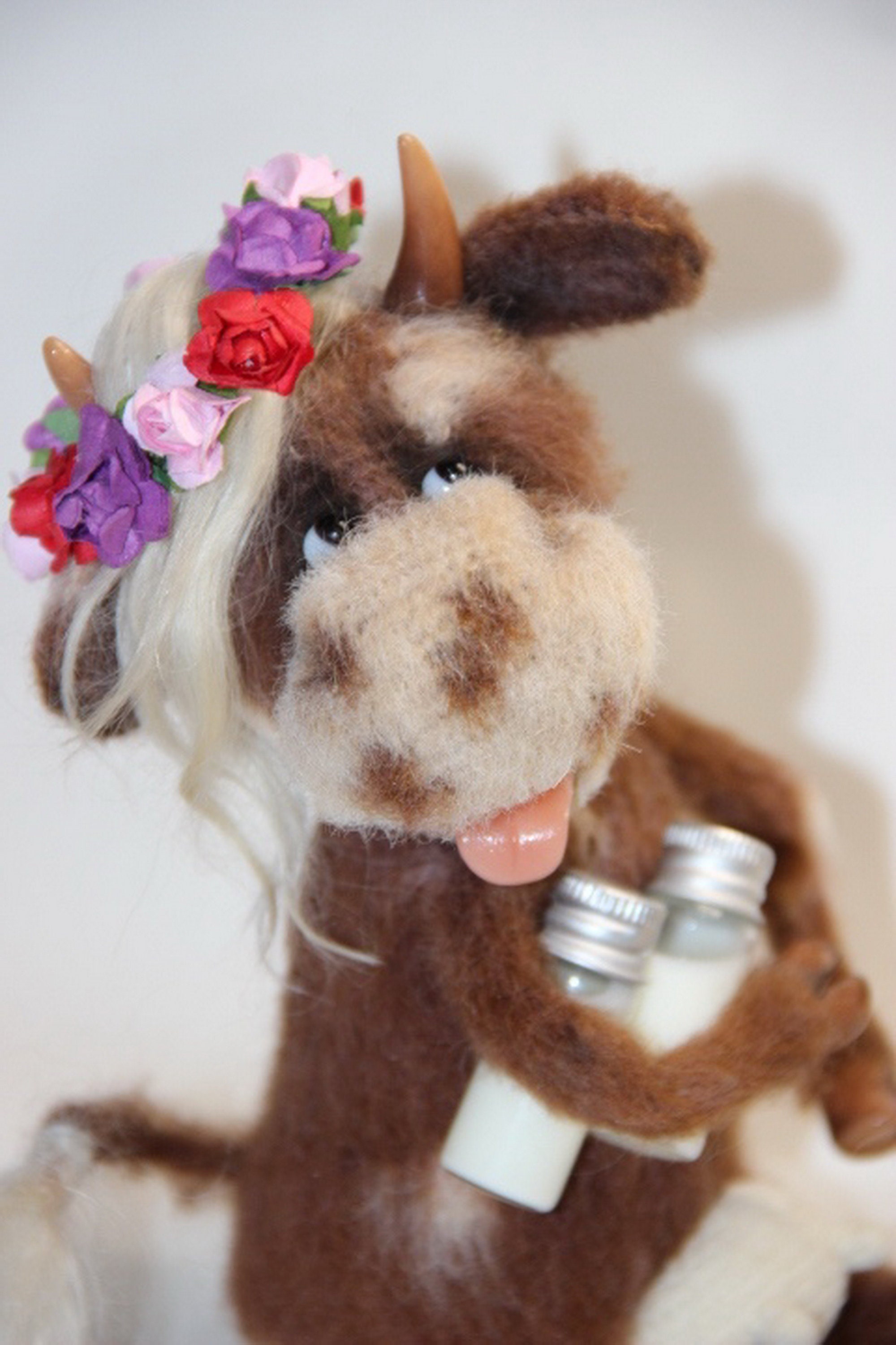 Funny Cow Crochet Pattern Cute Cow Cool Cow Tutorial Crochet Cow ...