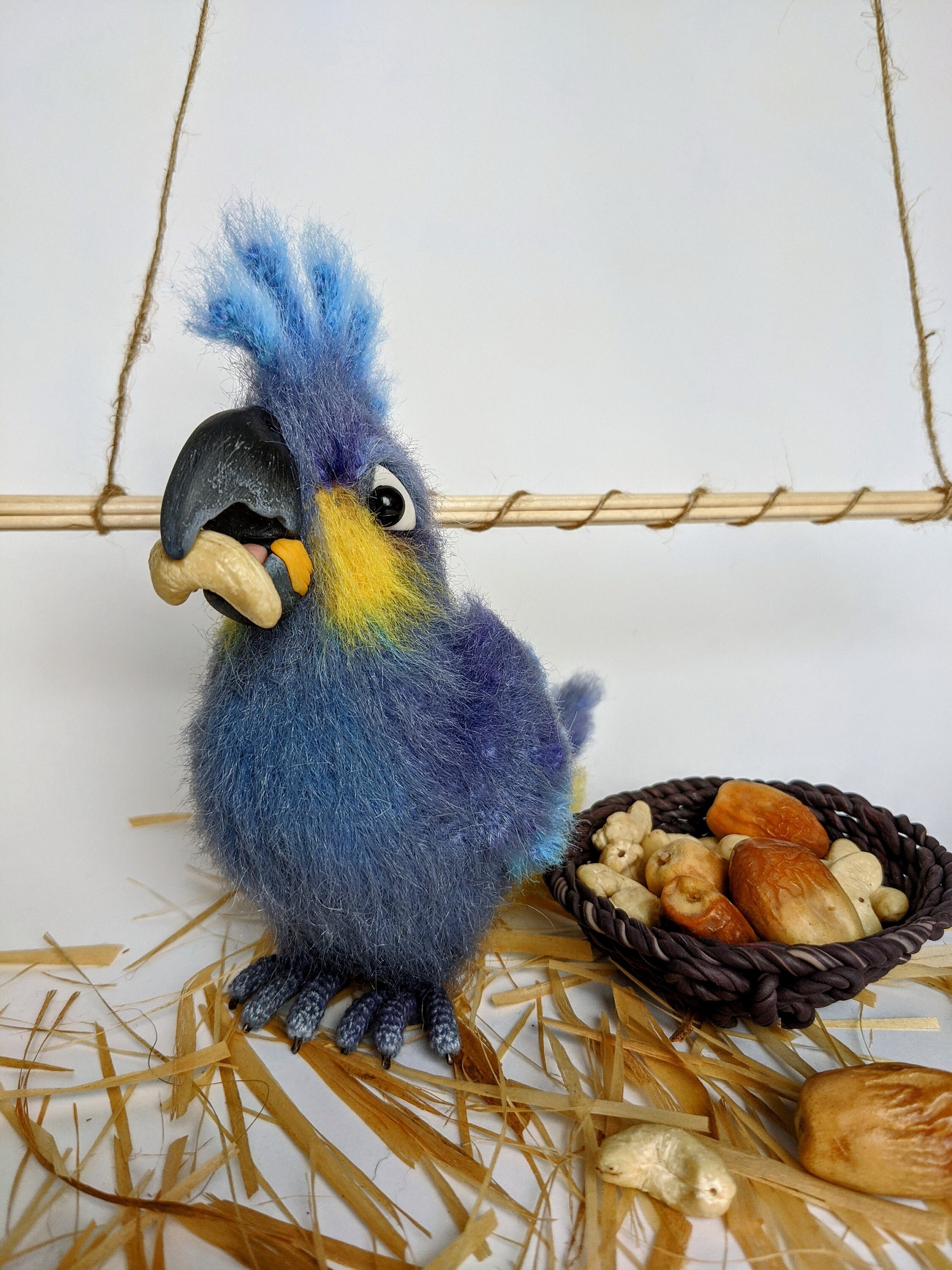 Red Parrot Amigurumi Pattern Crochet Parrot Bird Toy Pattern | Etsy