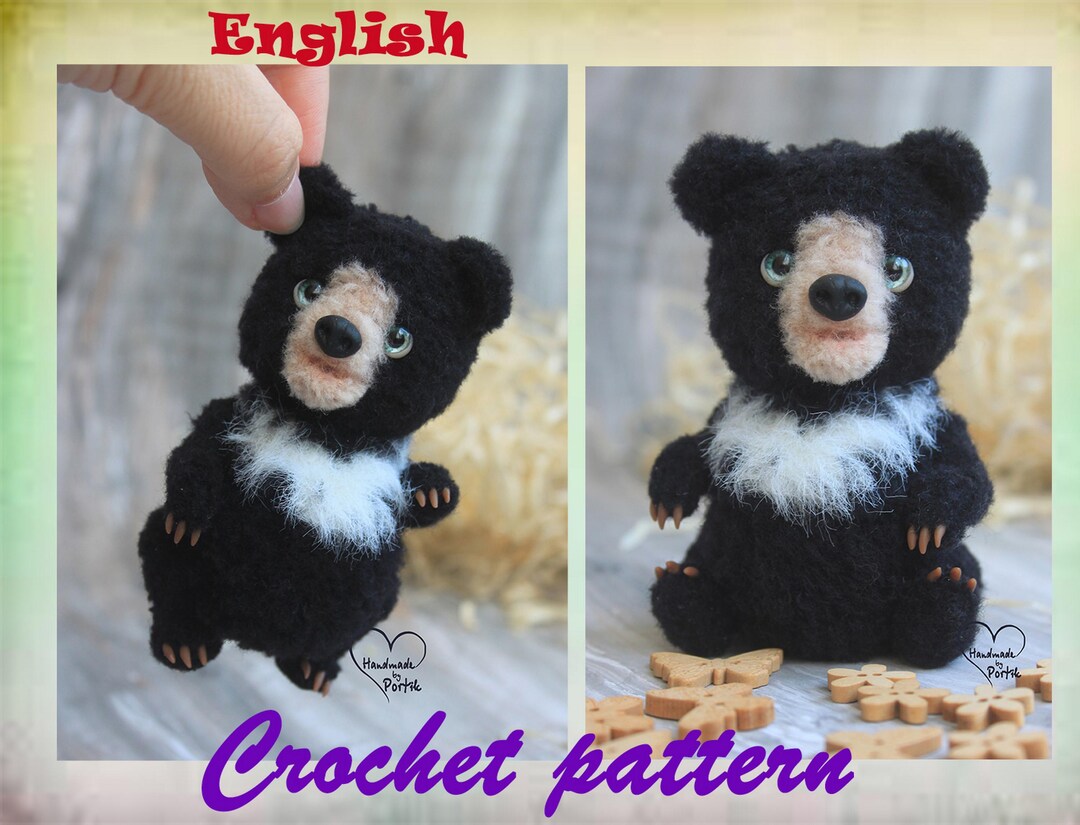 Bear Amigurumi Pattern Small Bear Crochet Tutorial Crochet Pattern ...
