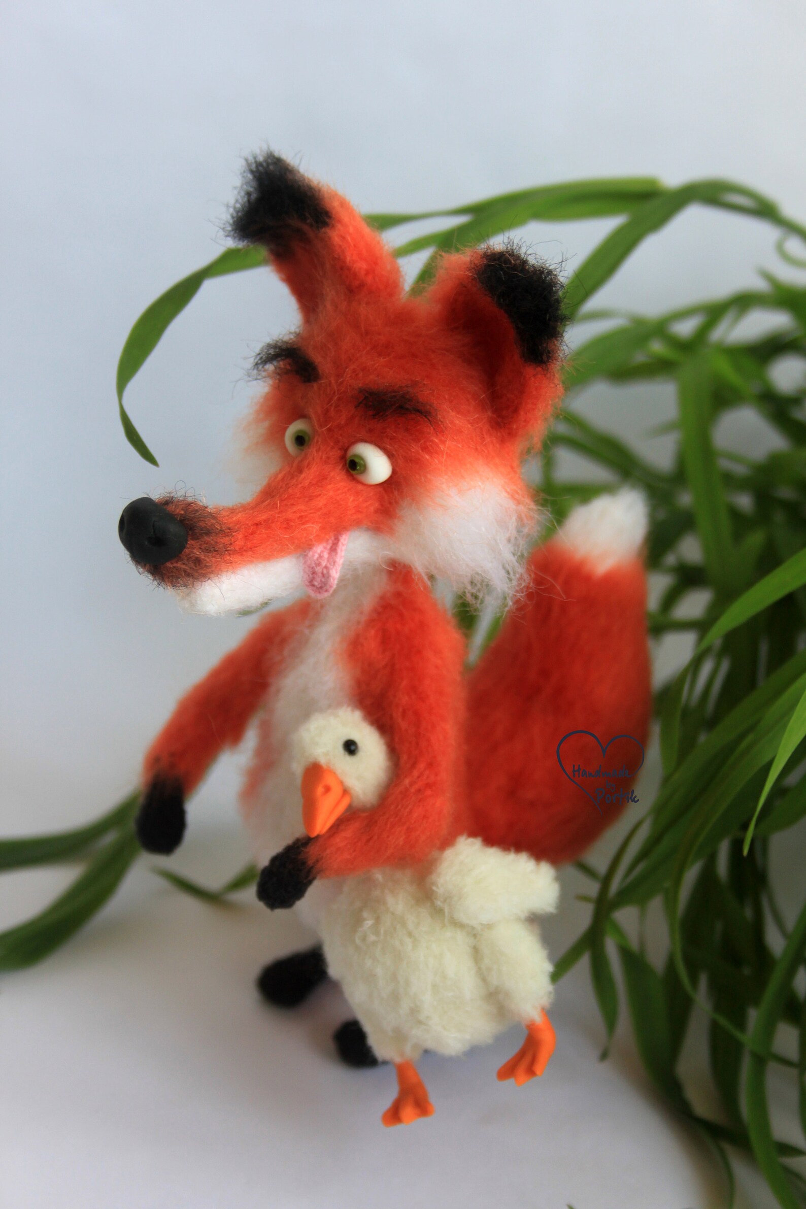 Fox Crochet Pattern Fox Pattern Amigurumi Goose Tutorial Crochet Fox ...