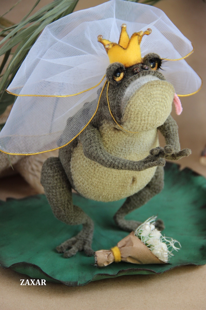 Funny Toad Crochet Pattern Frog Pattern Amigurumi Tutorial | Etsy