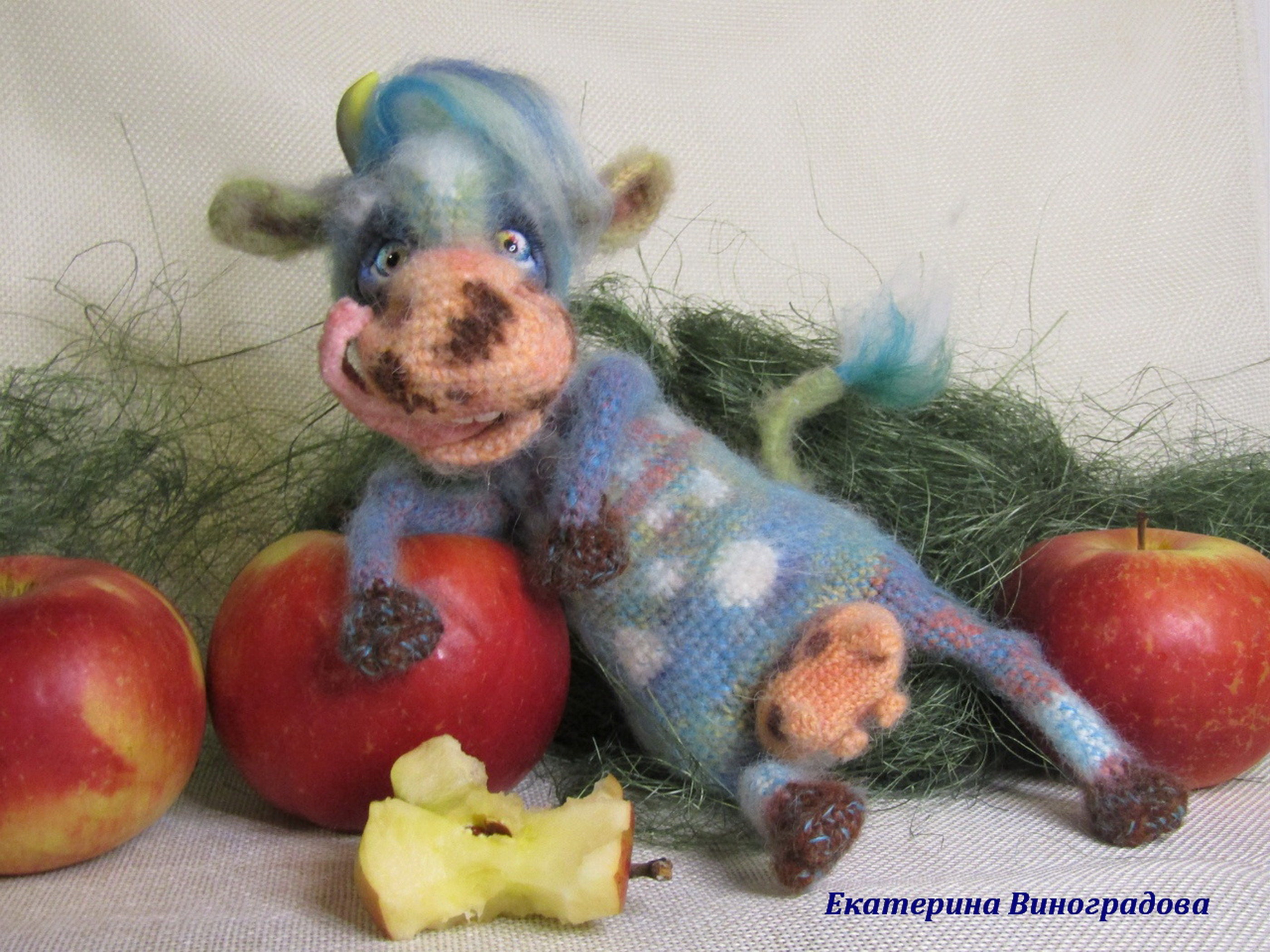 Funny Cow Crochet Pattern Cute Cow Cool Cow Tutorial Crochet Cow ...