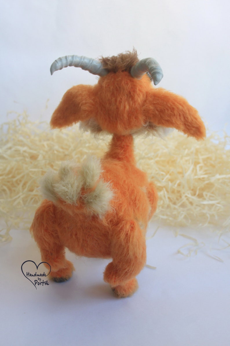 Goat Amigurumi Pattern Funny Goat Toy Farm Toys Pattern | Etsy