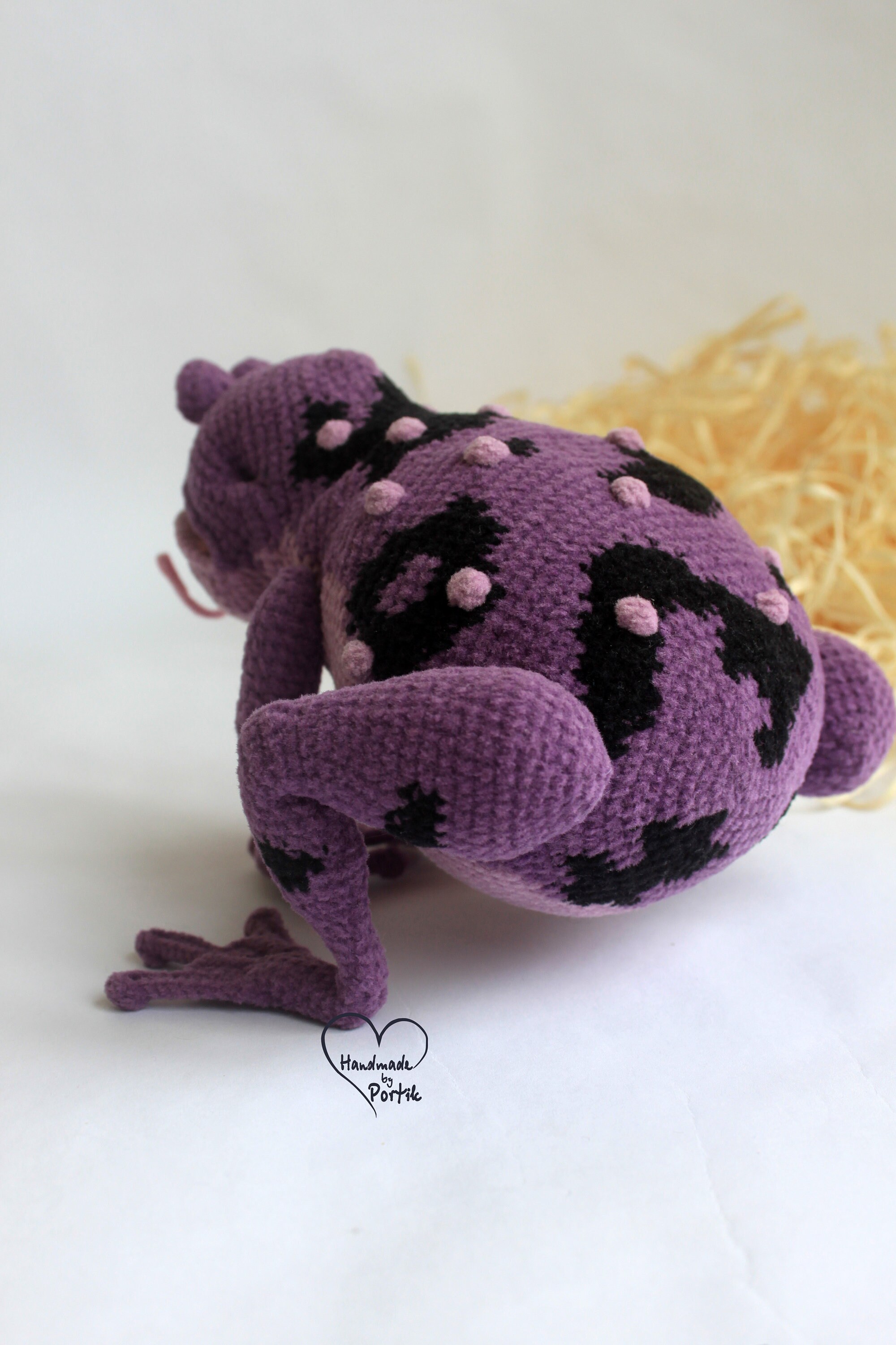Funny Toad Crazy Frog Crochet Funny Toad Crochet Animals Funny | Etsy