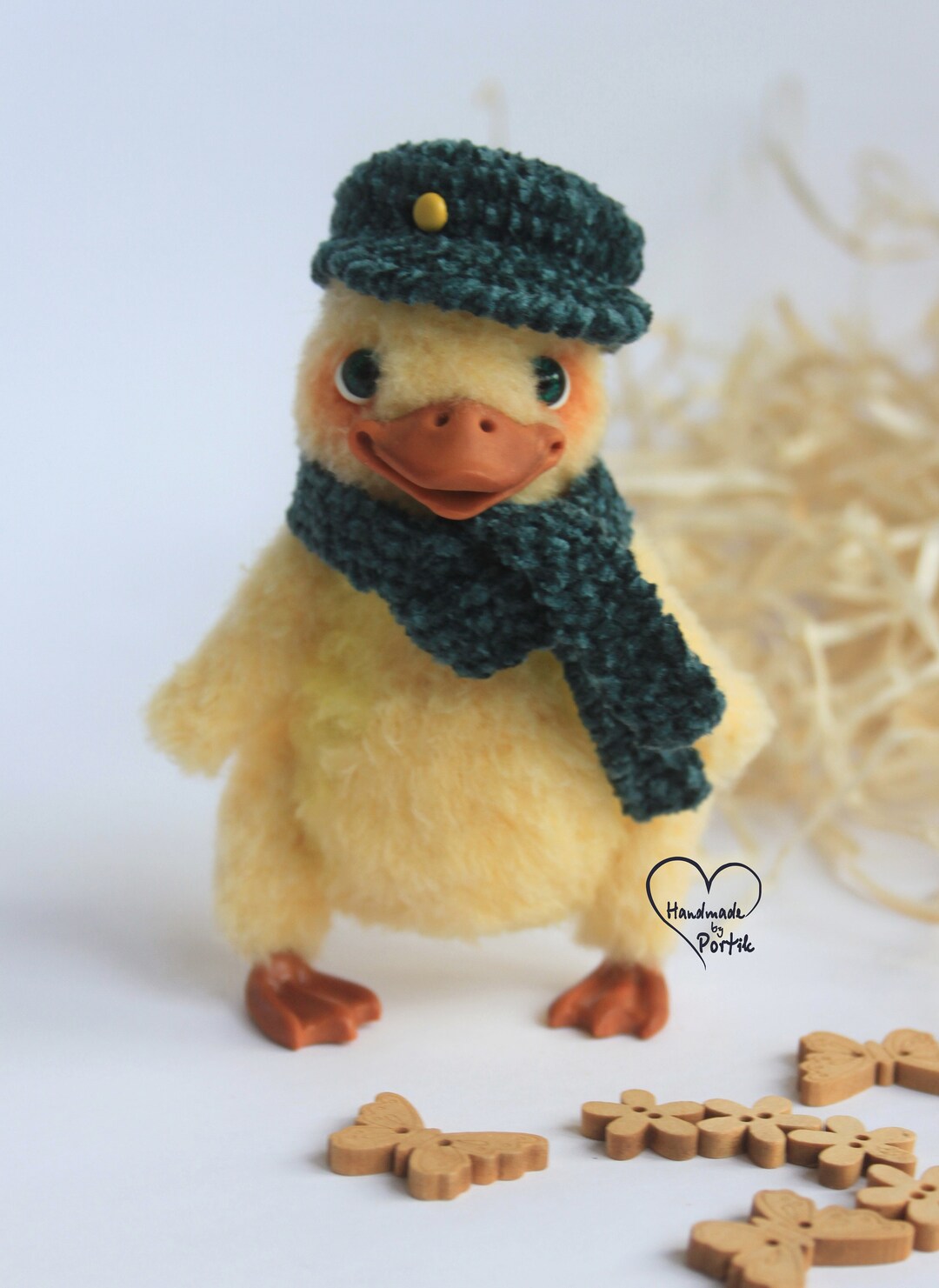 Duck Toy Cute Duckling Small Duck Teddy Duck Bird Toy - Etsy