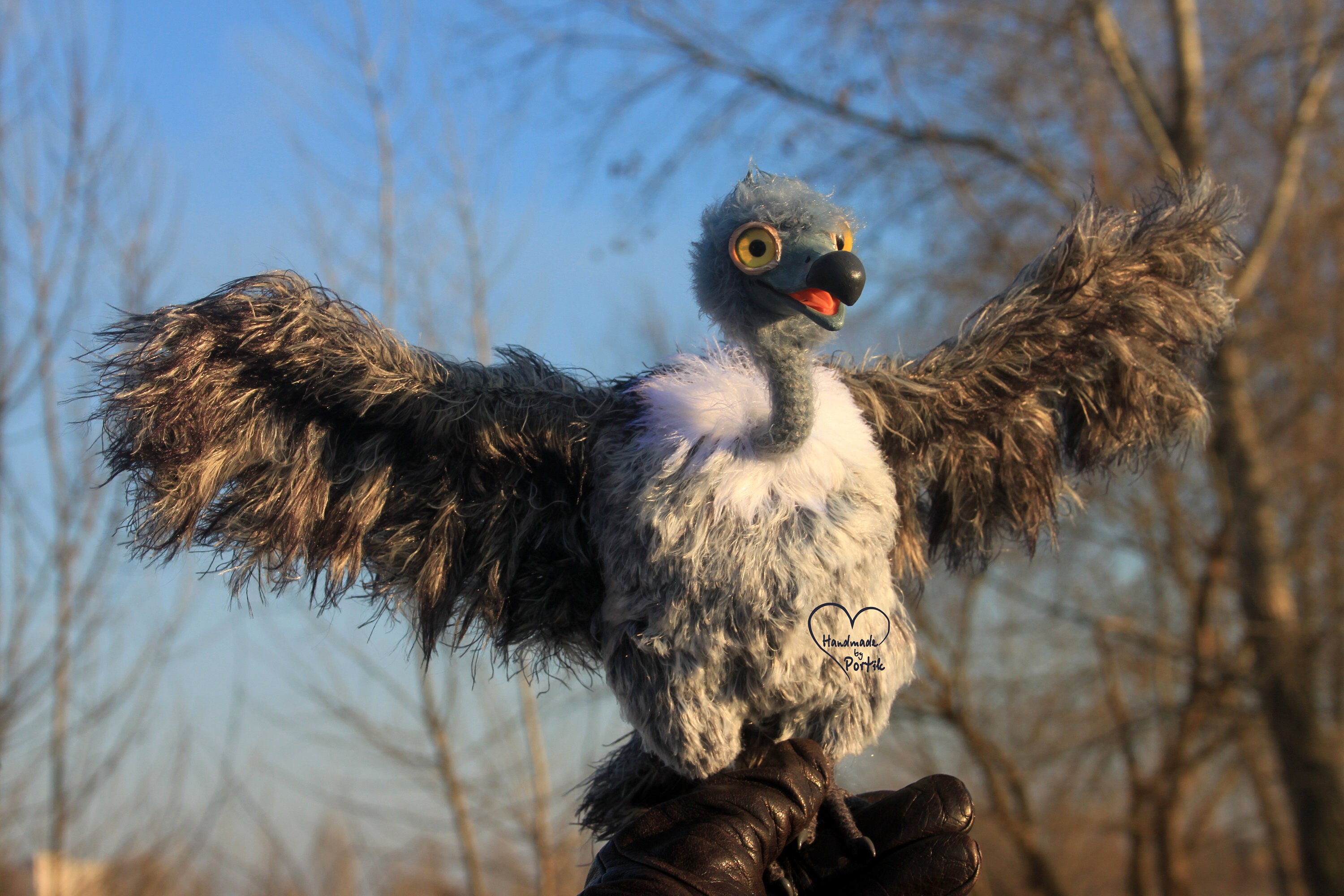 Griffin Toy Collectible Bird - Etsy