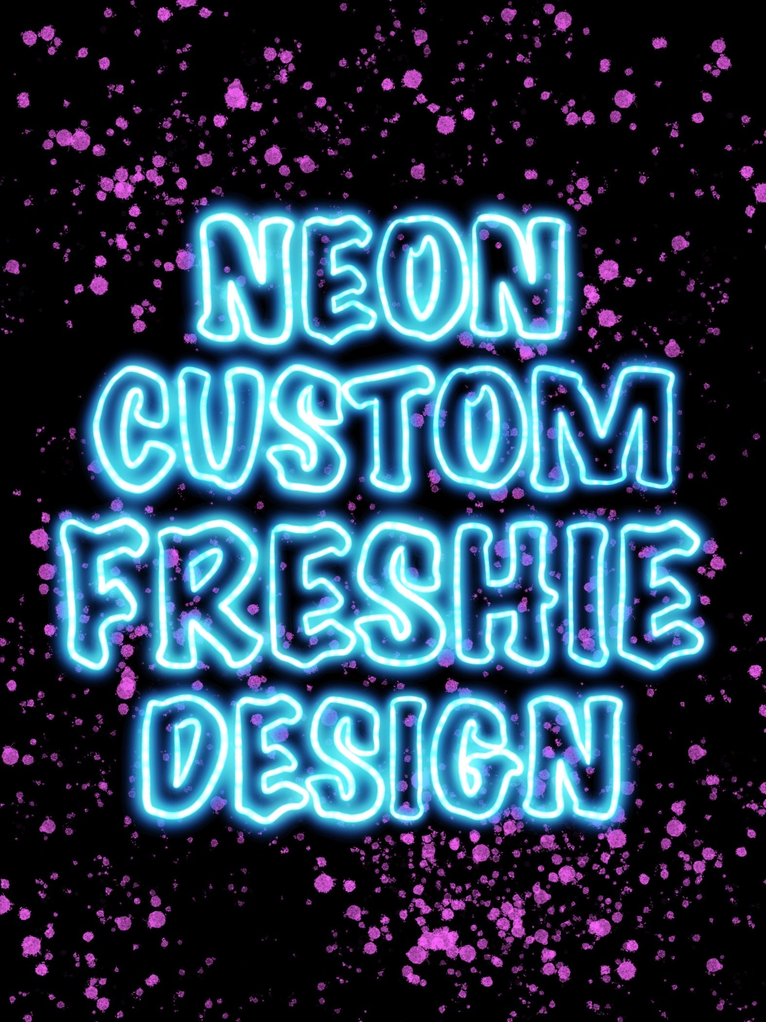 Neon Custom Freshie Design - Etsy