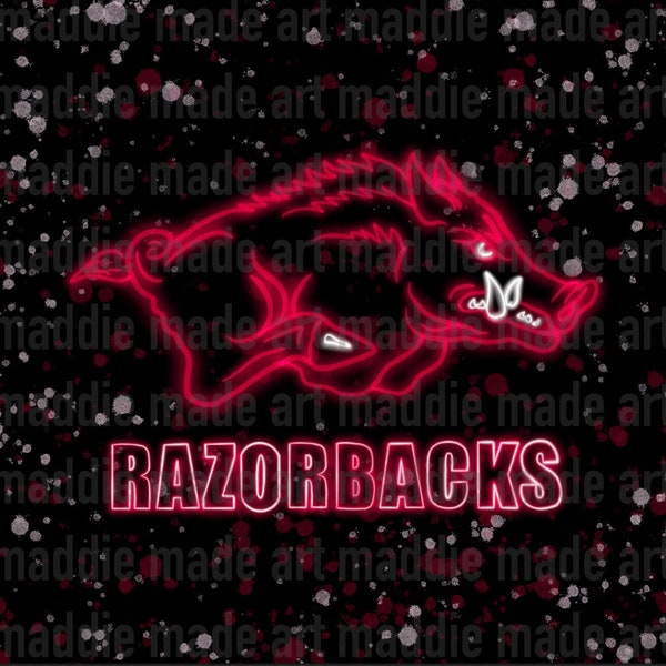 Razorback Art - Etsy