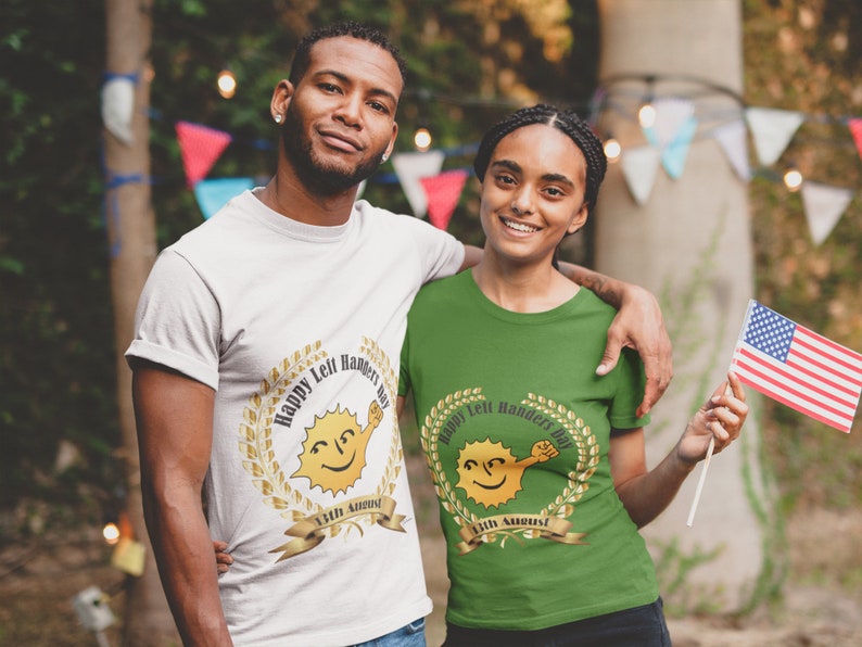 Left Handers Day T-shirt- 13 August, Lefty, Left Handed Day, Gift for ...